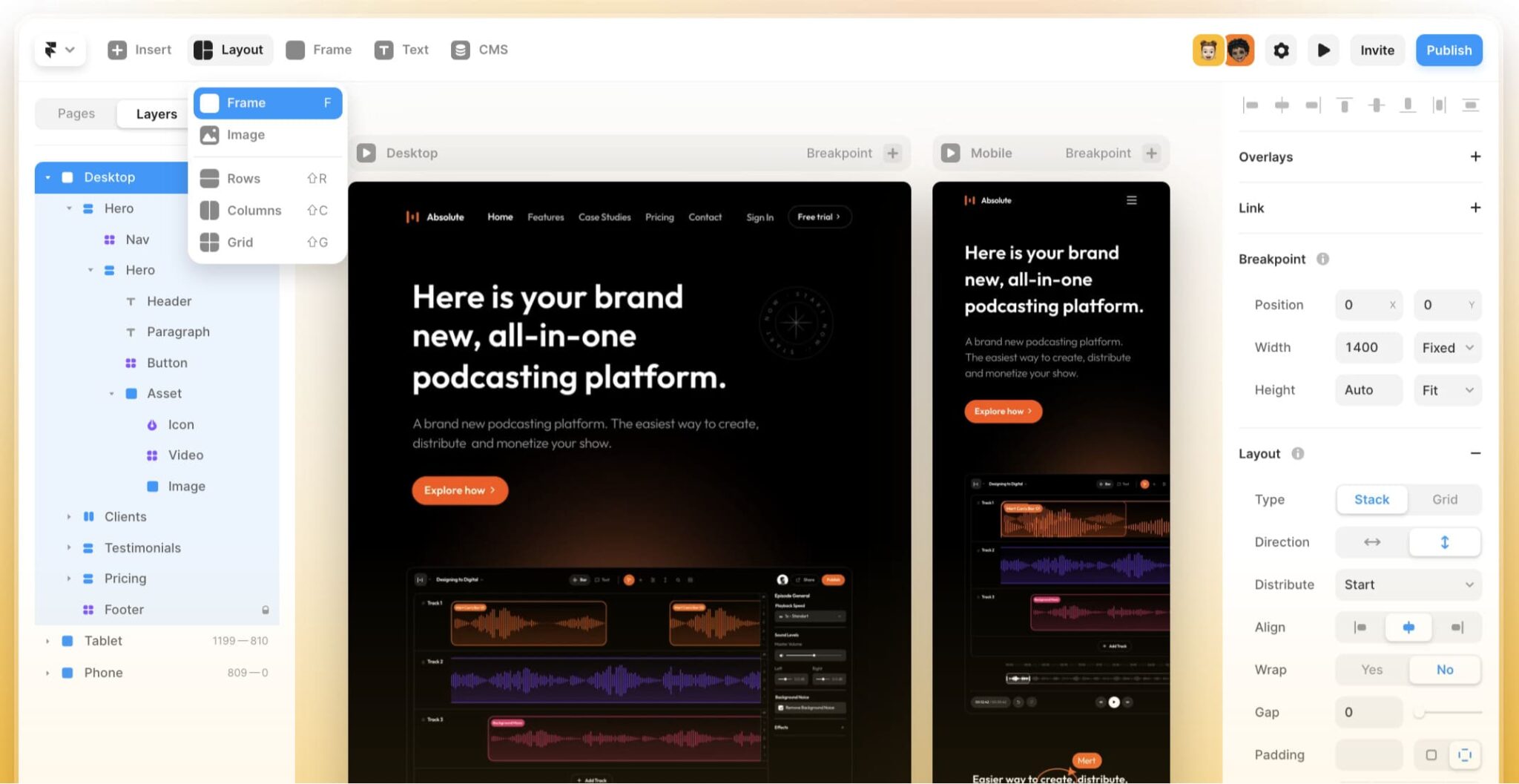 【サイト制作AI】Framer AIの使い方や評判を紹介！Webデザイナーやエンジニアにおすすめ - AIオタクLABO