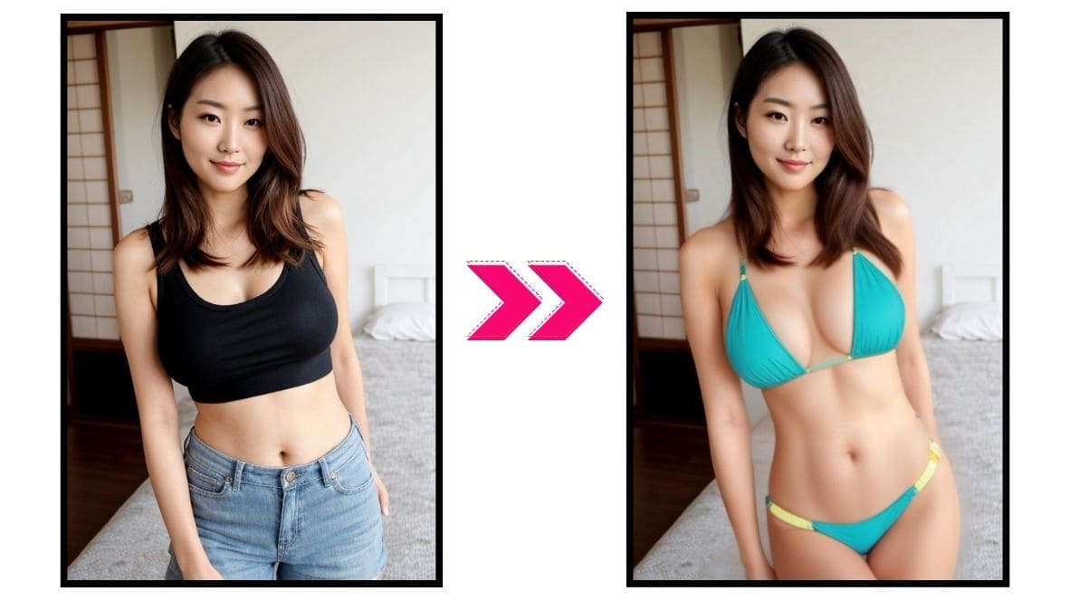 【無料で安全】写真を水着にするAIアプリのおすすめ7選！ビキニ美女の生成方法も紹介 - AIオタクLABO